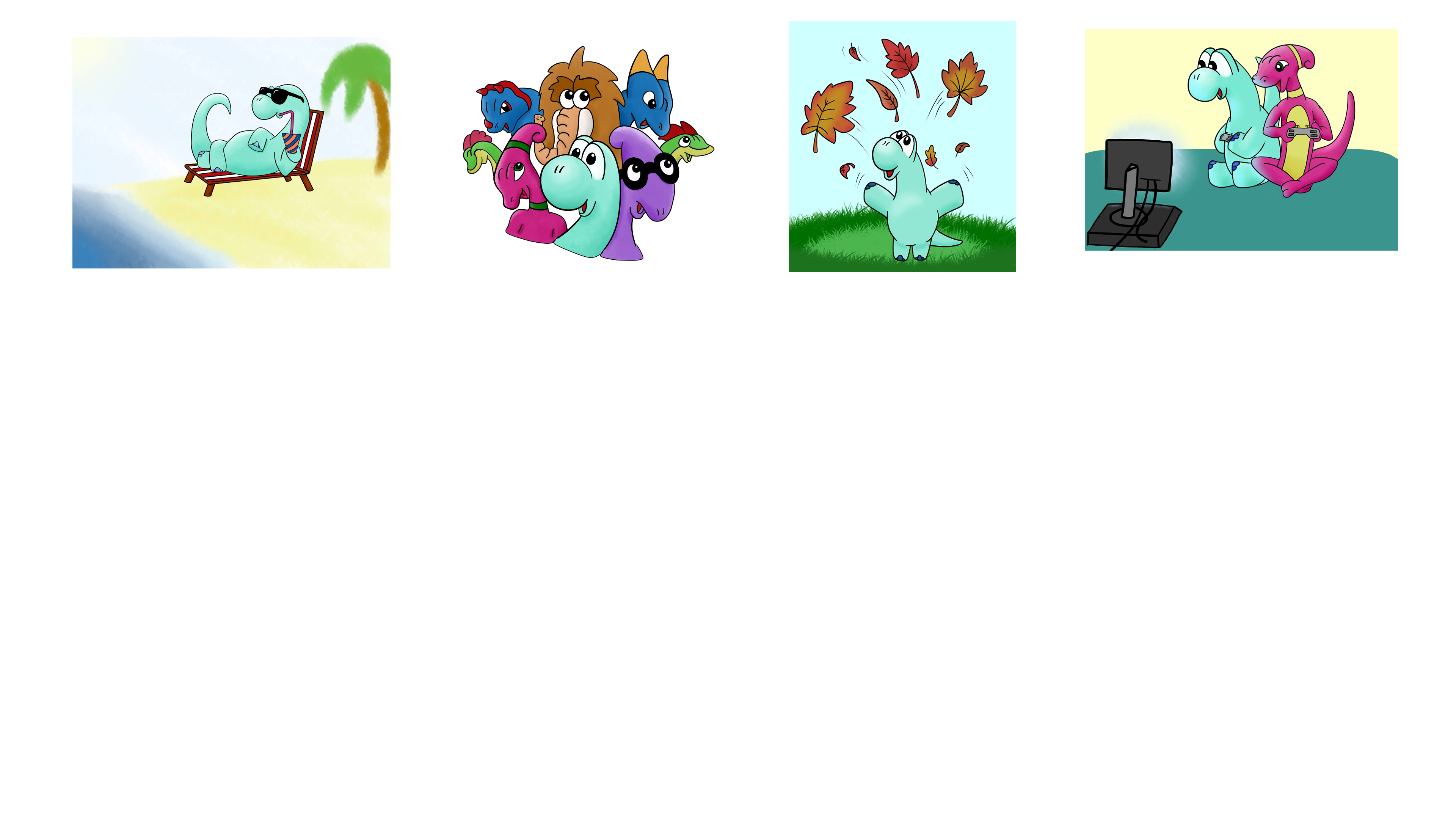 Momo the Dino home page - Momo the Dino